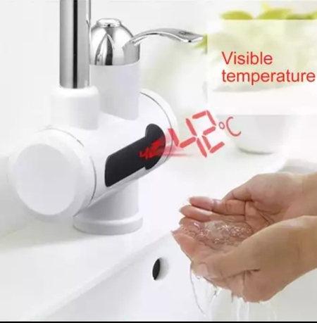Хит продажи. Проточный водонагреватель, 4 секунды для горячей воды.