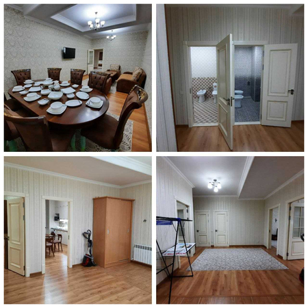 Новостройка, Паркентский 3/4/8 (три сан. узла) Площадь 100 кв.м.