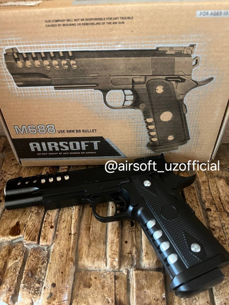 Аир софт гун airsoft gun temir pistolet железный Писталет