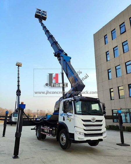 Автовышка, автоподъемник, АГП, автокўтаргич FAW 37 м