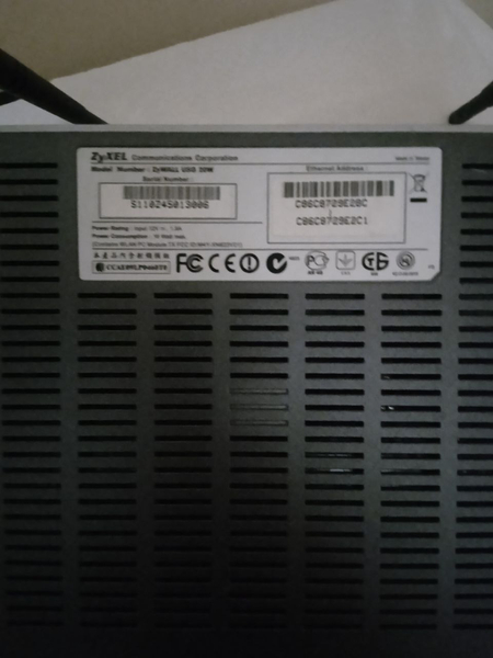 Модем ZyXEL ZyWALl usg 20 w (Тайван)