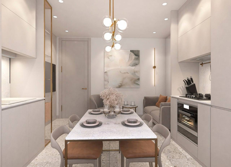 Новостройка, Центр, ЖК NRG Mirzo Ulugbek 1в2х/4/12  42 М², (Сайрам)