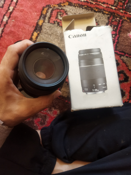 Foto obektiv Canon