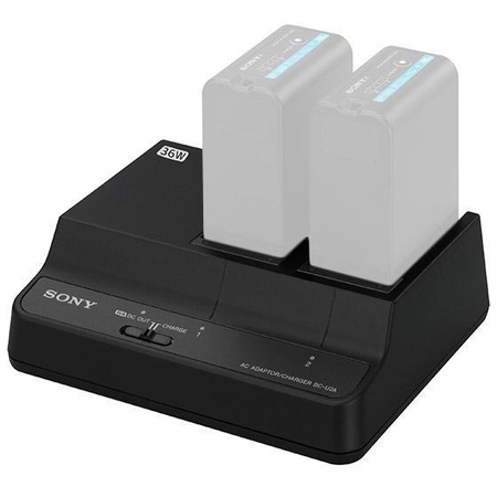 Sony BC-U2  2-Slot Charger/AC Adapter for BP-U90/U60/U60T/U30 Lithium-