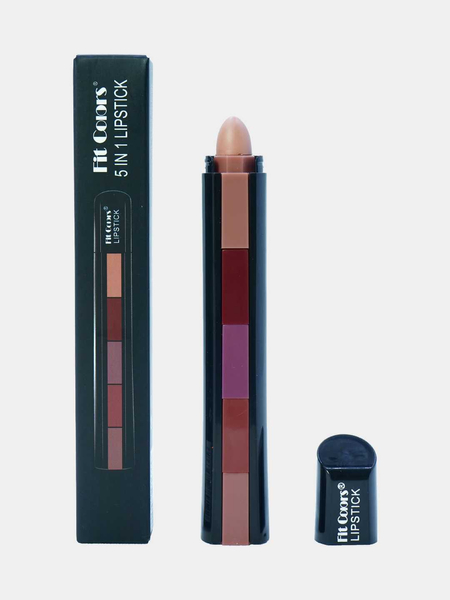5 tasi 1 Pamada 5 xil rang  помада 5 в 1  Lipstick 5 in 1