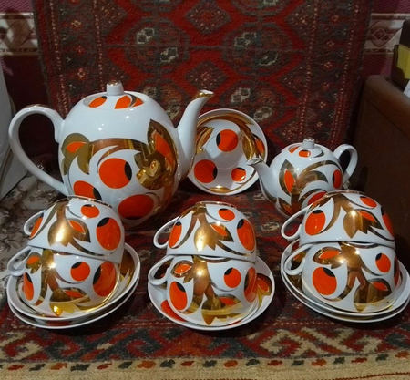 Чайный сервиз Советских времён