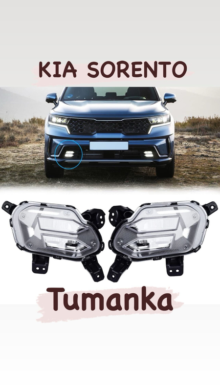 Kia Sorento kuzov detallar