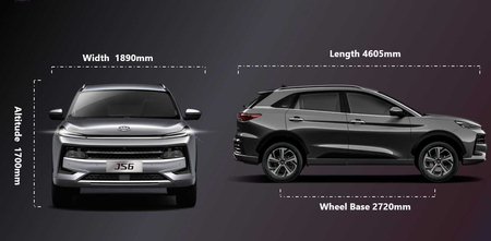 JAC JS6 Luxury 1.5T sport utility vehicle