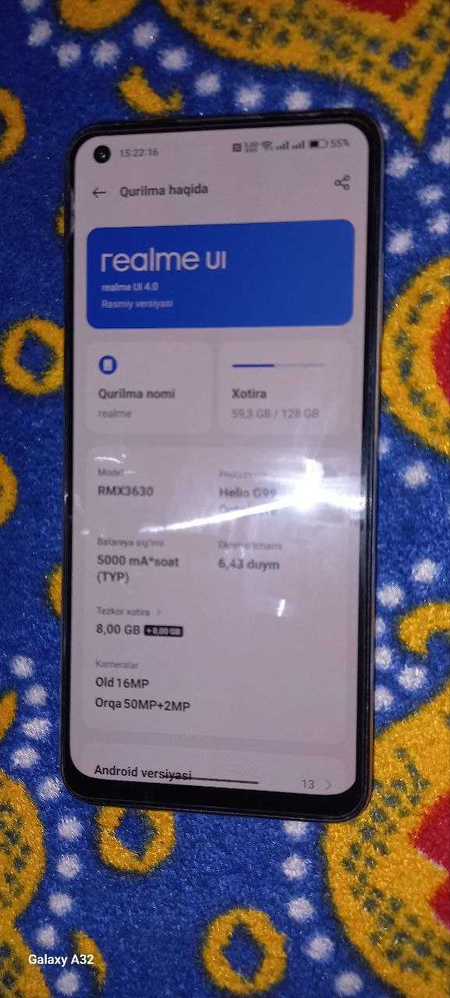 Realmi 10 yangidek