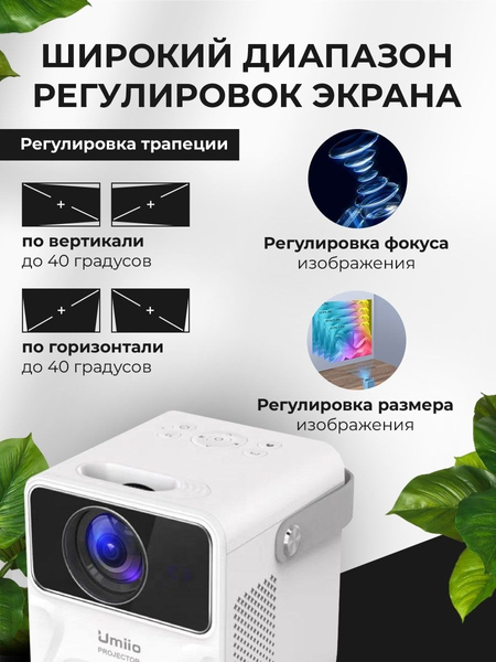 Смарт проектор 4k Android wi-fi