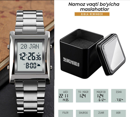 Skmei Namoz vaqtni eslaruvchi soat