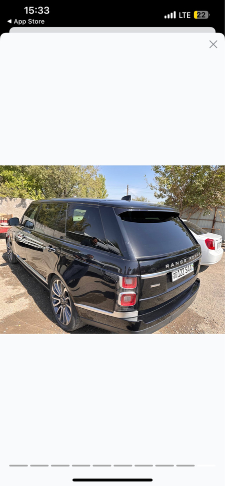 Range Rover 2018 autobiografi