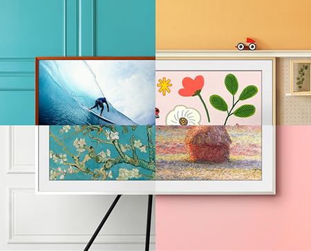 Телевизор QLED Samsung The Frame QE65LS03AA New(2021) Россия 2 года га