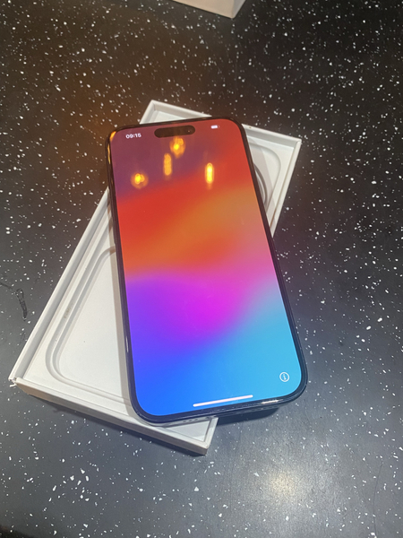 IPhone 15 pro Blue Titanium 256