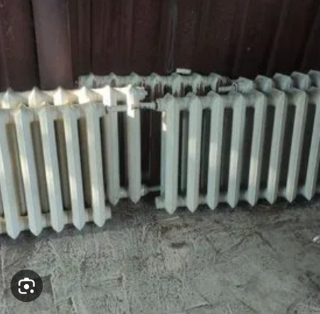 Чугун батареялар сотилади  б/у. 1000 дан ортик ковурга