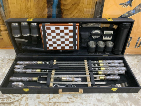 Подарочный мужской набор “Premium Expedition Barbecue Set”