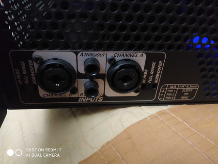 Peavey IPR5000 (electro voice, dynacord, JBL,)