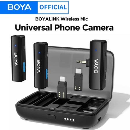 Boya микрофон Петличный микрофон универсальный camera iphone samsung