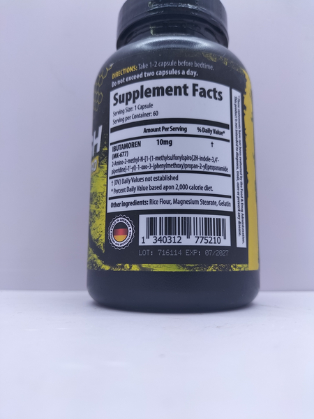 Myo-Hgh Ibutamore Mk-677 10mg 60capsules