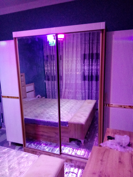 Oshxona mebeli zamonaviy koʻrinishga ega mebellar