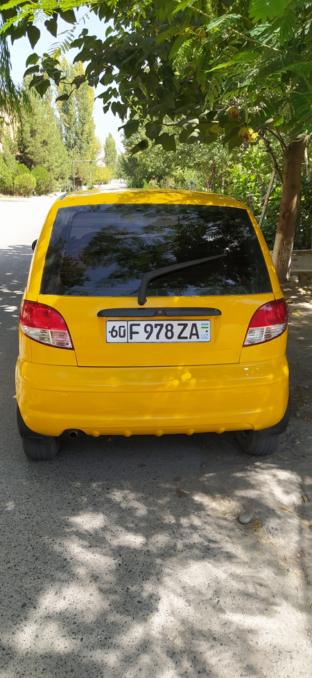 Matiz 2007 sariq tagi kulrang