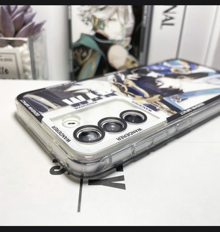 Telefon uchun sumka Samsung Galaxy A52 
[ Genshin Impact, Scaramuccia/