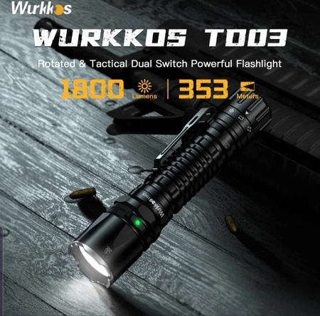 Тактический фонарик EDC