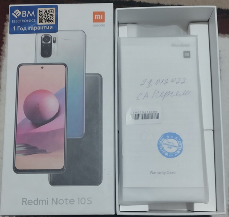 Rerdmi Not 10s telefonning karopka dakumenti sotiladi