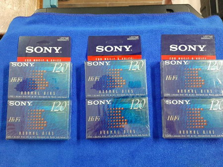 Аудиокассета SONY HiFi 120