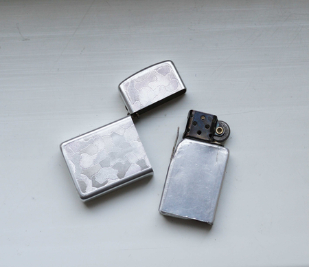 Старинная американская зажигалка Storm King под zippo