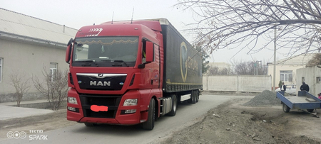 Man tgx 440 pritsep wialon