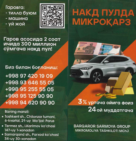 Микрозаймы и микрокредиты в наличной форме под залог.