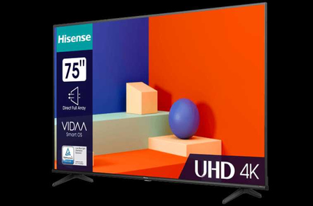 Телевизор Hisense 75 4K UHD Smart TV первый руками доставка бесплатно