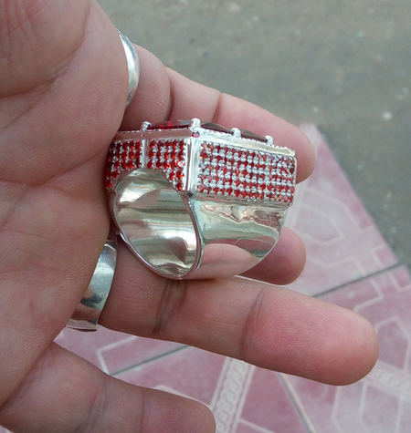 Серебряный перстень