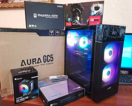 НеДоРоГо Core_i3-12100/16Gb_DDR4/ 512Gb_NVME/RX580_8Gb +Игры +Гарантия