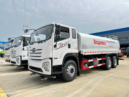 FAW 20kubli 6х4 VODOVOZ yangi dzaynda  ISUZU metan 100%