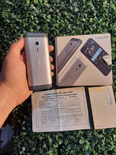 Nokia 230 Vietnam Orginal 2Sim IMEIdan o‘tgan karopka dakumenti bor