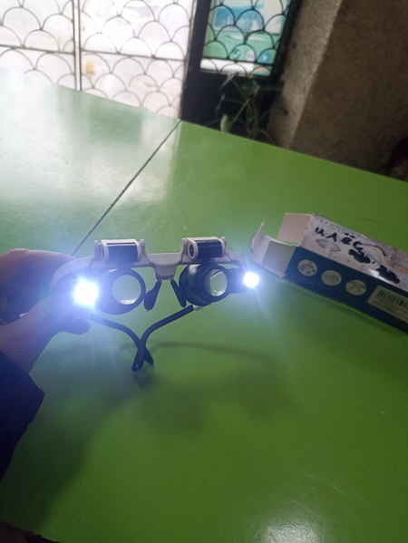 Lupa Mikroskop telifon platasini kurish uchun