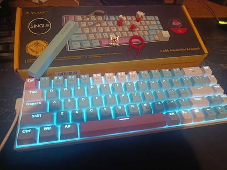 Игровая клавиатура E-YOOSO z686 65%