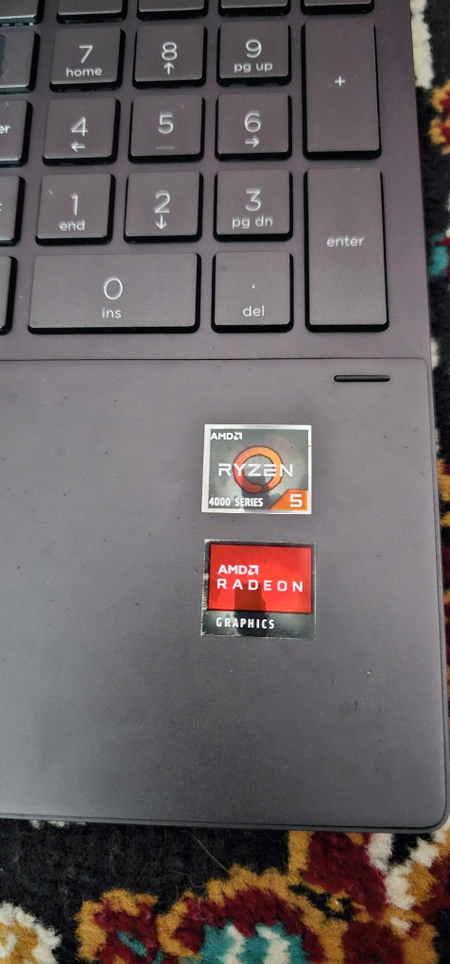 Notebook HP ENVY RYZEN 5