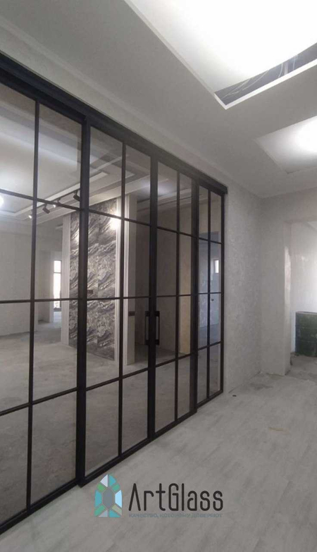 Стеклянные окна | двери | перегородки | витражи | Лофт - LOFT | OD-4