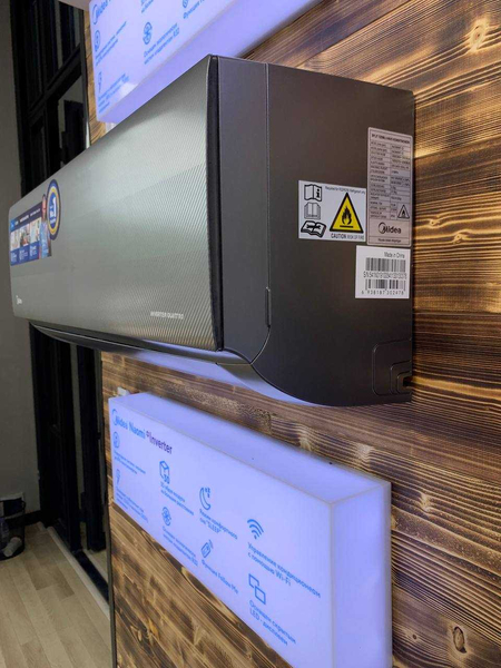 Кондиционер Midea NAOMI 24 Inverter, low voltage [135V - 265V] kafolat