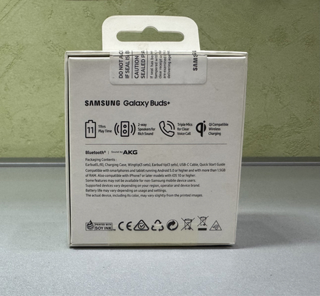 Продам коробку от Galaxy buds+ без наушников