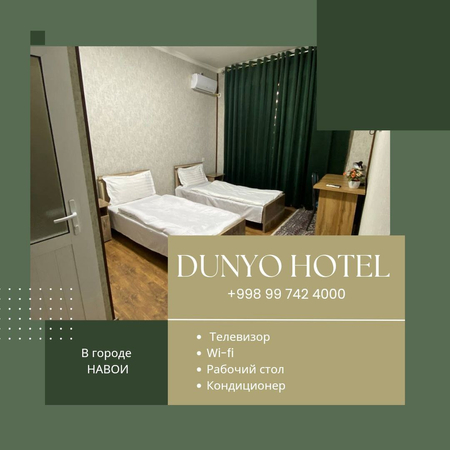 Dunyo Hotel Navoi city