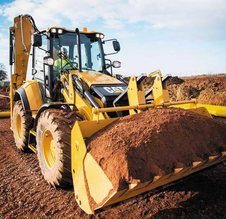 Экскаватор Погрузчик CAT 444