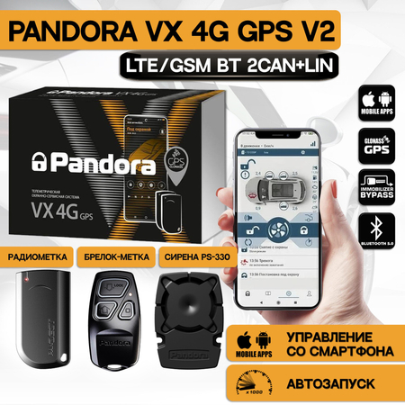 Установка пандора сигнализация