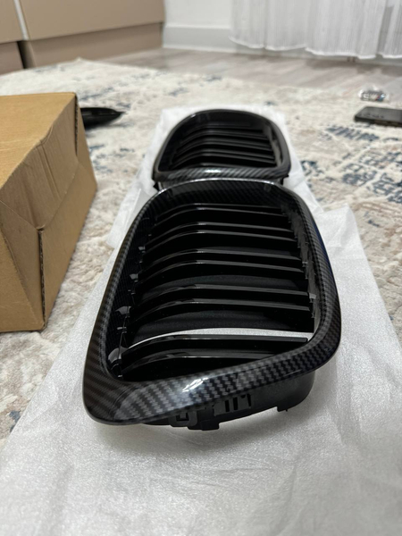 Ноздр карбон+блек пиано на bmw e39
