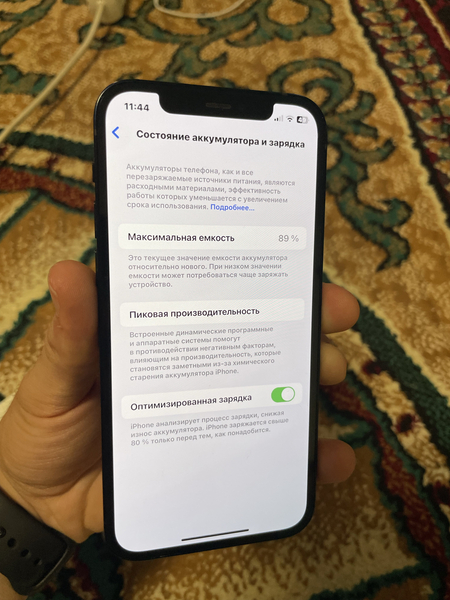 Iphone 12 black 128 gb 89% yomkost