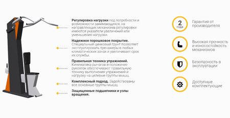 Уличные тренажеры ROMANA. Спортивные площадки Воркаут Турники Брусья