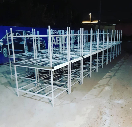 Стол из нержавейки 110x70